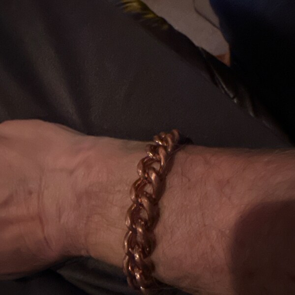 Bulk Copper Curb Chain 10mm Heavy Copper Chain by the Foot FC76 Copper ...