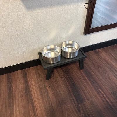 Tall Bowl Stand Elevated Dog Bowl Feeder Raised Dog Feeder Dog Lick Mat ...