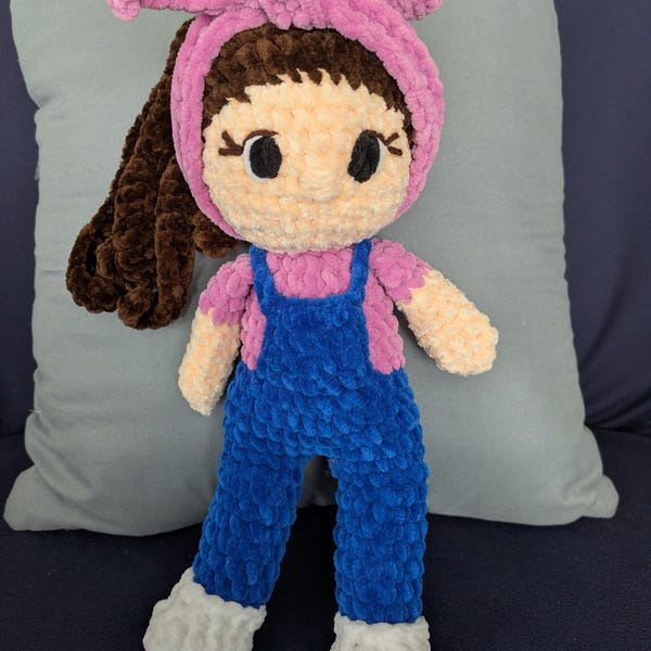 Crochet Ms. Rachel Pattern, Ms. Rachel Doll Pattern, Ms. Rachel Crochet ...