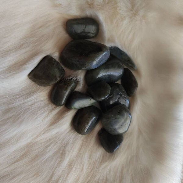 Labradorite Tumbled Stones-tumbled Labradorite-polished Labradorite ...
