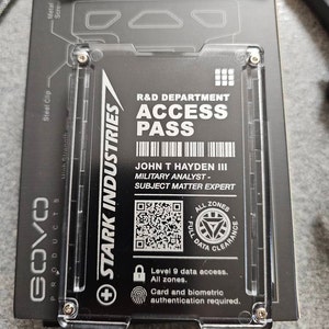 AREA 51 ID CARD Personalised, Quality Aluminum Laser Engraved A51 Pass ...