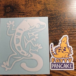 Argentine Tegu Vinyl Monitor Decal Cute Lizard Reptile Sticker - Etsy