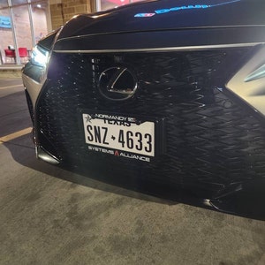 Normandy SR2 License Plate Frame, Systems Alliance Gamer License Plate ...