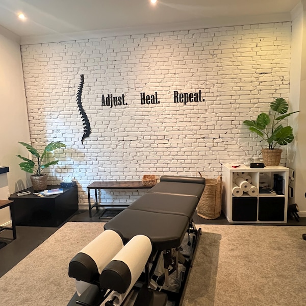 Spine Wall Decor, Spiral Cord Wood Art, Human Spine Office Wall Art ...