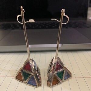 Cristobal London Art Deco Design Spiderwebs Christmas Tree Pin, Vintage ...