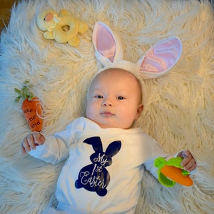 Baby's First Easter Iron on Decal DIY 1st Easter Outfit | Etsy