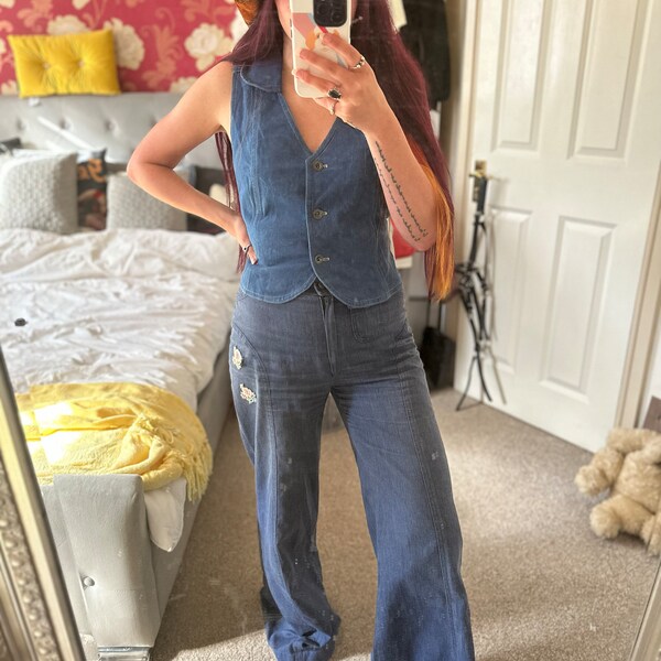 Vintage Nazy Cook Pale Pink Fitted Pencil Skirt | Made in France ...