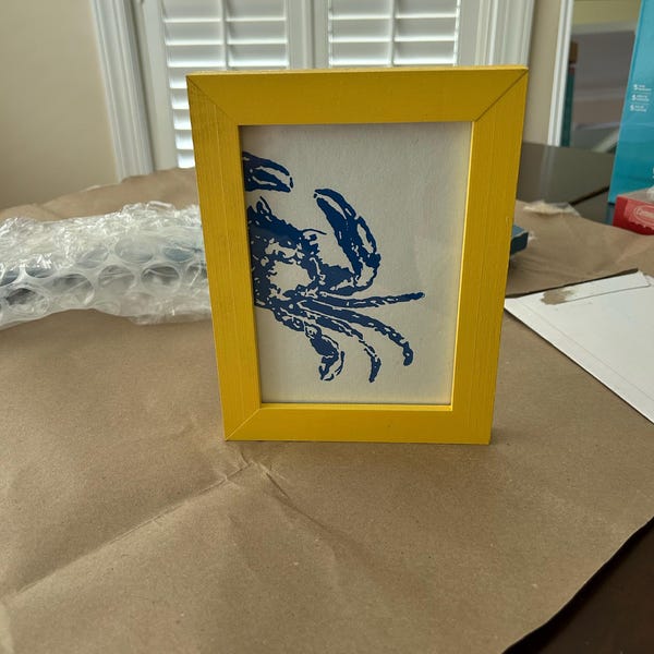 Anna Solid Color Frame- Choose Your Size/color- Narrow Frame - Handmade ...