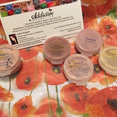 EYESHADOW SAMPLES Pick Any 3 Eyeshadow Colors to Sample All Natural ...