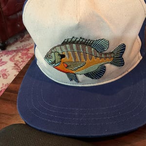 Bluegill Embroidered Iron-on Patch: Fishing Angler Gift - Etsy
