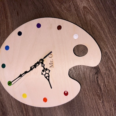 CUSTOM Math Clock Engraved Math Gift With Name or Phrase of Your Choice ...