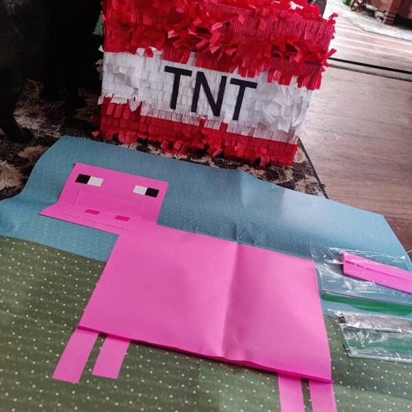 Minecraft Inspired Monster Banner - Etsy