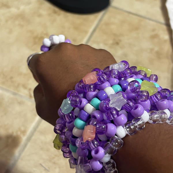 Epic Kandi ROTATING Cuff With GLOW in the Dark Stars! - Etsy