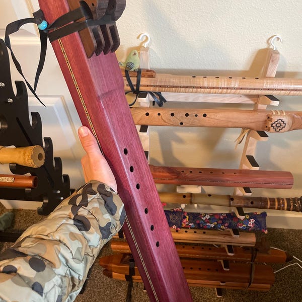 Native American Flute PLANS to Make This LOW-D Flute - Etsy