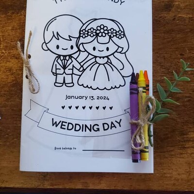 Ultimate Kids Wedding Activity Pack All-in-one Wedding Games Set to ...