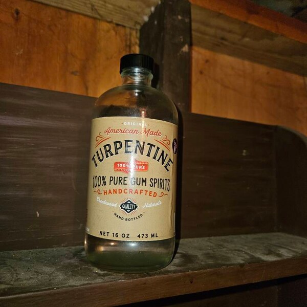 100% Pure Gum Spirits of Turpentine - American Made! NOT Imported ...