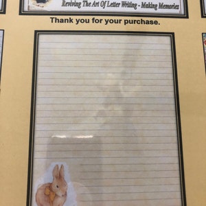 Nice Floral Edged Lined Writing Paper 8.5x11 25 - Etsy