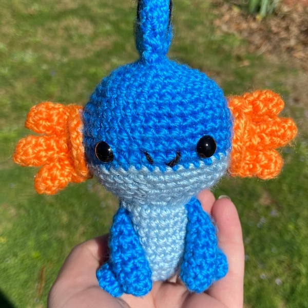 Mudkip (mud Fishpokemon) Crochet Pattern. PDF Digital Download, Pattern ...