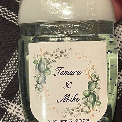 Custom Designed Shower Gel Labels Bath & Body Works 3 Oz - Etsy