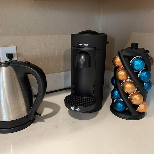 Spiral Nespresso Vertuo Pod Holder. Vertuo Capsule Dispenser Stand ...