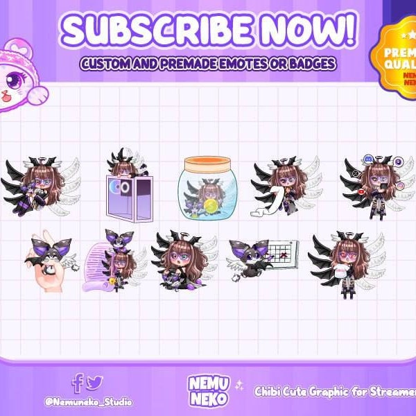 Custom Animated Facecam Overlay / Webcam Overlay in Cute Style or ...