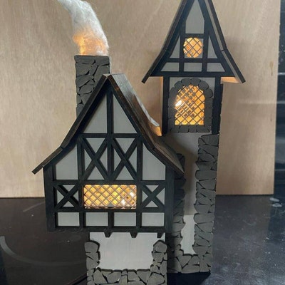 Lantern Laser Cut File 3D Glowforge SVG DXF for Plasma DIY Cnc Project ...