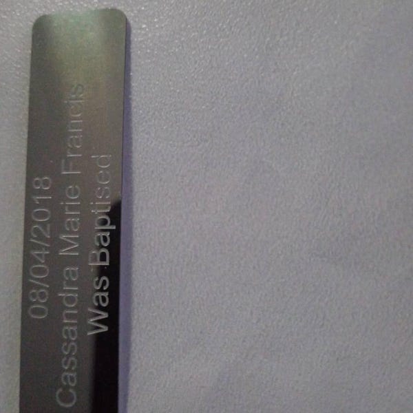 Personalised Trophy Engraving Plate 50mm X 25mm - Etsy