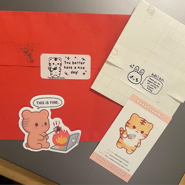 This is Fine Bear Programmer Humor Vinyl Sticker, Software Developer ...