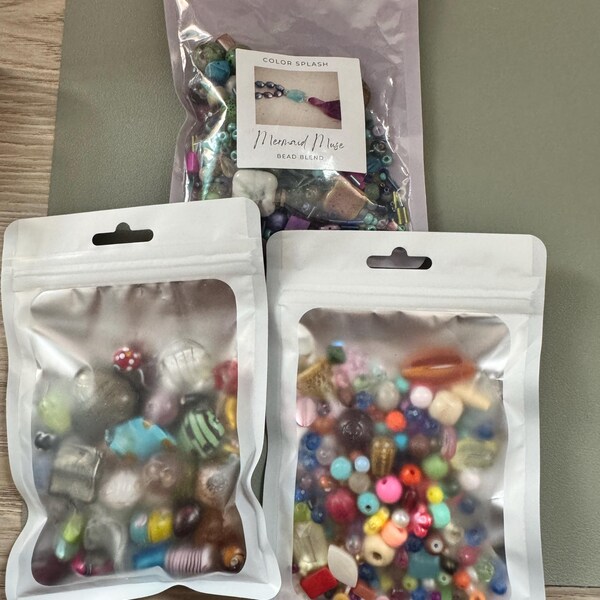 Colorful Seed Bead Variety Blend Bead Soup Assorted Colors, Sizes, and ...