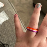 LGBTQ Fidget Rings, Pride Flag Fidget Rings, Pride Month, LGBTQ Flag ...