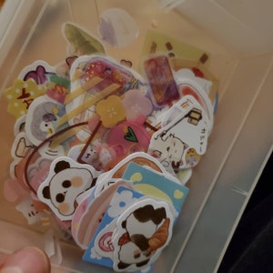 Cute Kawaii Stickers Cute Sticker Sheets Yellow Stickers - Etsy