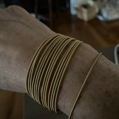 Guitar String Bracelets, Silver Spring Bracelets, Stainelss Steel ...