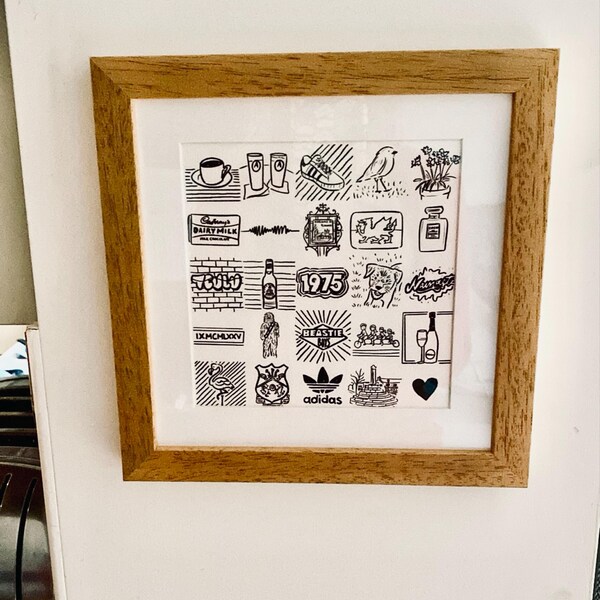 Custom Photo Memory Illustration Collage - Unique Gift Ideas - Etsy