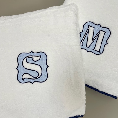 Embossed Monogram Towel Machine Embroidery Designs A-Z Assorted Sizes ...