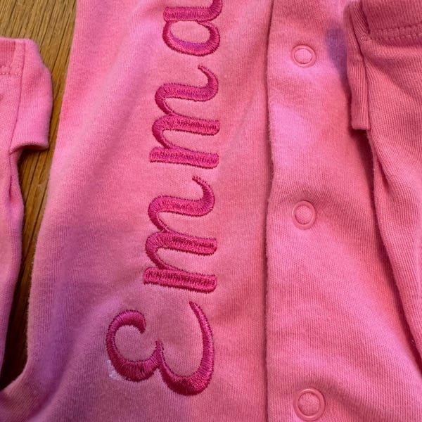Applique Embroidery Font Cute Alphabet for Personalization Baby and Kid ...