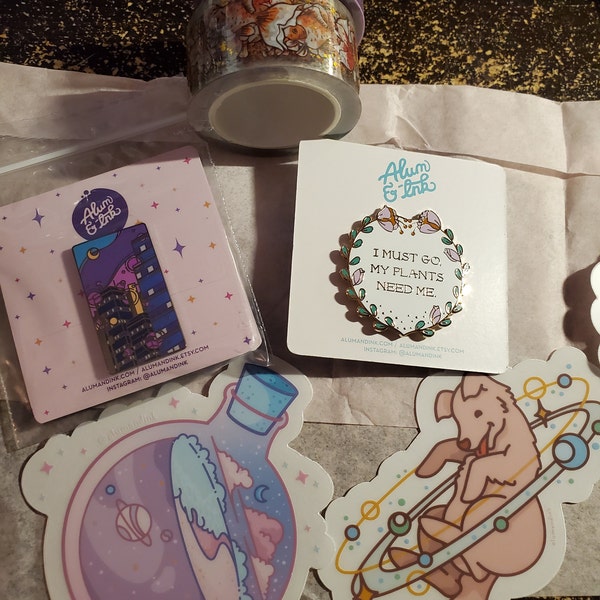Cosmic Dog Clear Vinyl Sticker - Etsy