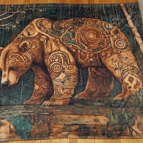 Enchanted Forest Window Tapestry Art Fantasy Forest Wall Art Enchanted ...