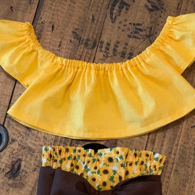 Girls off the Shoulder Top Dress Sewing Pattern Newborn Through 16 Teen ...