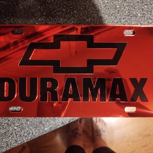 Custom Mirror LIGHT BLUE License Plate Car Tag | Etsy