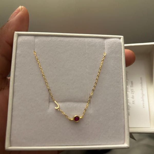 Gold Necklace, Solid Gold Chain, Tiny Gold Chain, Dainty Gold Chain ...