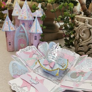 PRINCESS CASTLE Exploding Box SVG Download Digitale - Etsy Italia