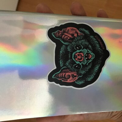 Bat Sticker Vampire Bat Horror Horror Art Horror Decor Spooky Bat ...