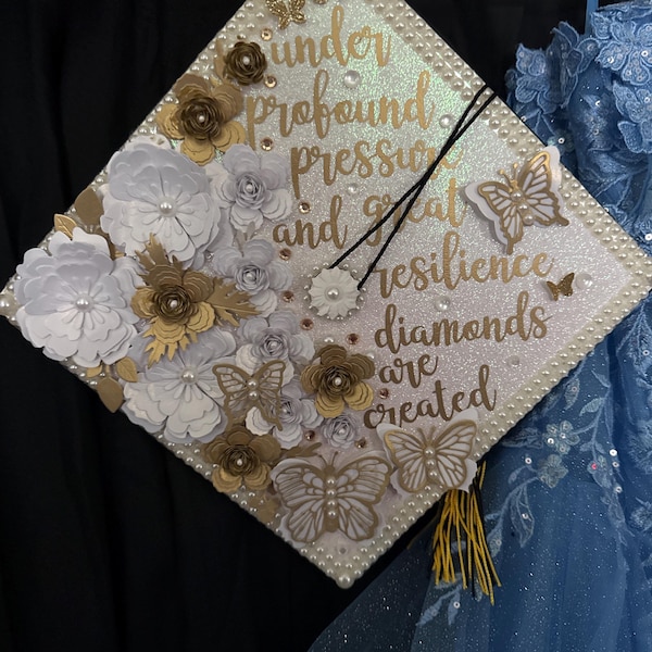 Custom Graduation Cap Topper Personalized Grad Cap - Senior Class of ...