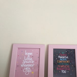 Be Fierce Postcard, A6 Print, Powerful Women Print, Quote Print ...