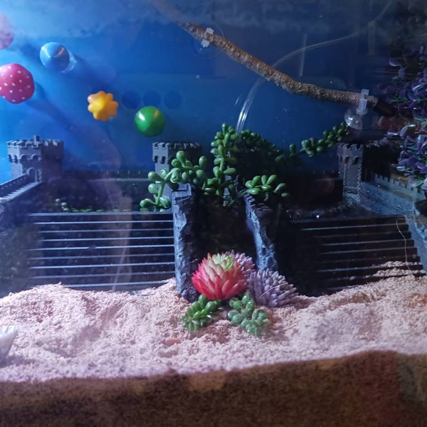 Castle Hermit Crab Pool | 3D Printed | Medieval Hermit Crab Pool ...