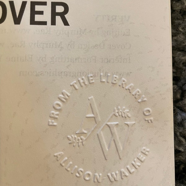 Book Embosser Custom Made for You to Personalize Library Books! Choose ...