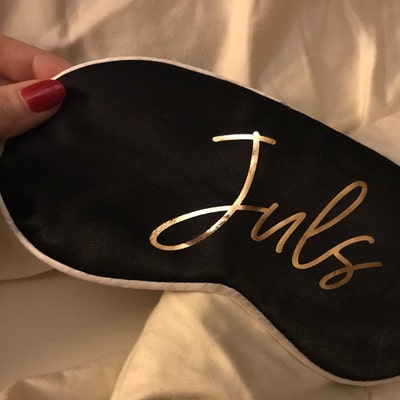 Personalized Sleep Masks Bachelorette Party Favors Bridesmaid Sleep ...
