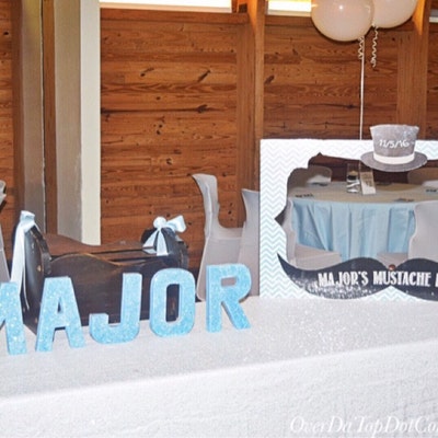 PRINTABLE Little Man Photo Booth Frame Baby Shower Photo - Etsy