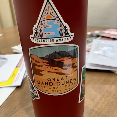 Great Sand Dunes National Park Waterproof Vinyl Sticker, UV Resistant ...