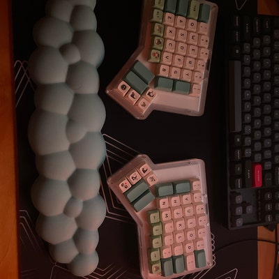 Custom Lazy Capybara Artisan Keycaps Hand Painted Resin Print Gaming ...